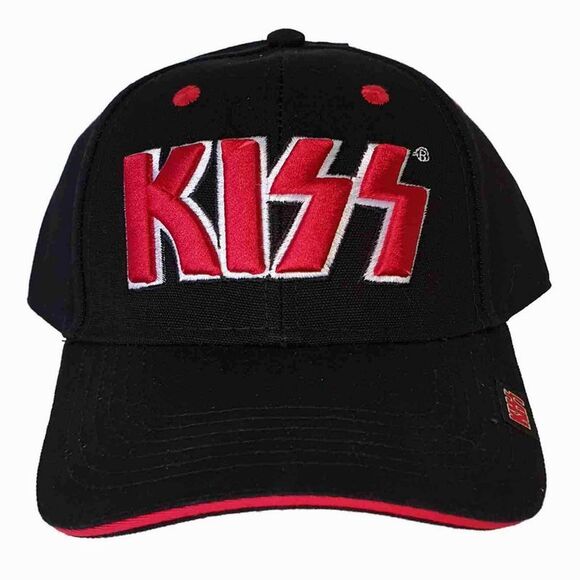 Kiss | Accessories | Kiss Unisex Adult Logo Baseball Cap Black | Poshmark